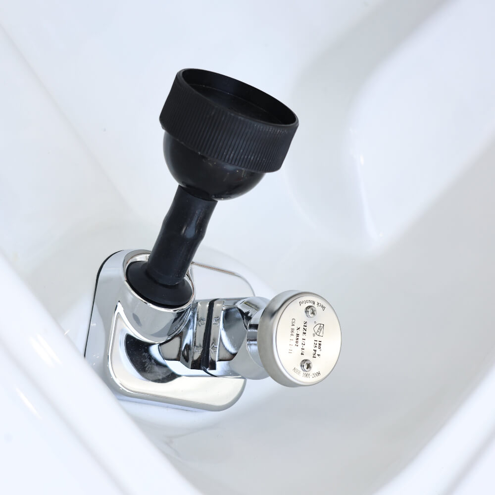 Thai Japanese Head SPA Basin set with UPC Vacuum Plumbing Hair Backwash ...