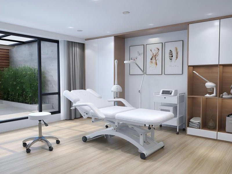 Professional Electric Massage Bed 2241C-WHT - Greenlife - CA$2,570.40 ...