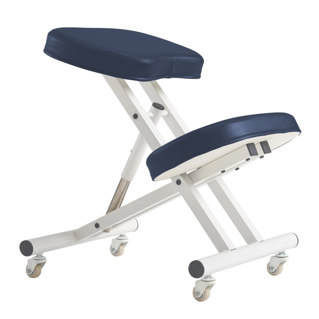 Master Massage Ergonomic Metal Foldable Posture Kneeling Chair for ...