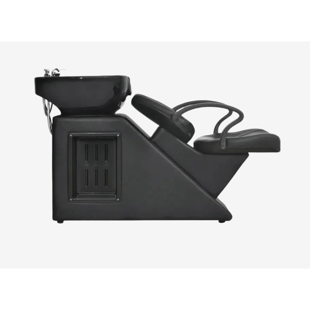 Barber shop sitting shampoo Unit Sink chair with Ceramic Basin ...